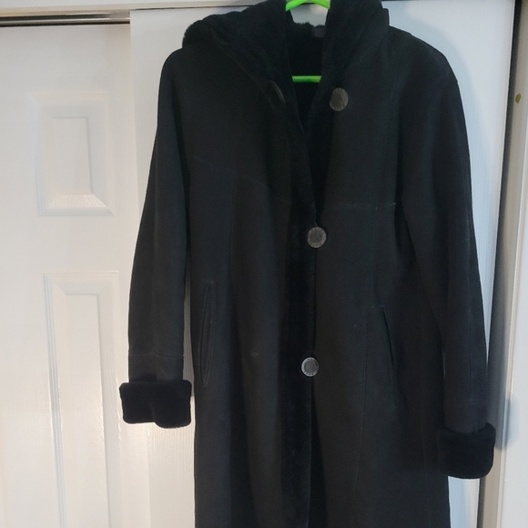 Rafel | Jackets & Coats | Womens Rafel Brothers New York Black Suede ...